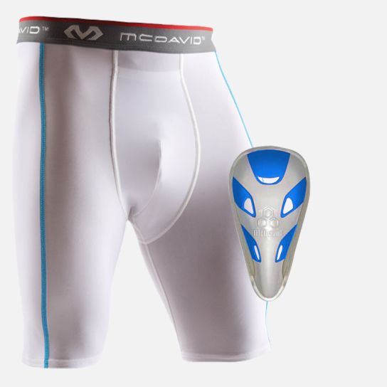 MCDAVID 7200J Double Layer Compression Junior Sliding Short | DME-Direct