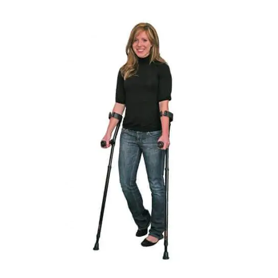 Using Forearm Crutches Rebotec Safe In Soft Forearm Crutches With