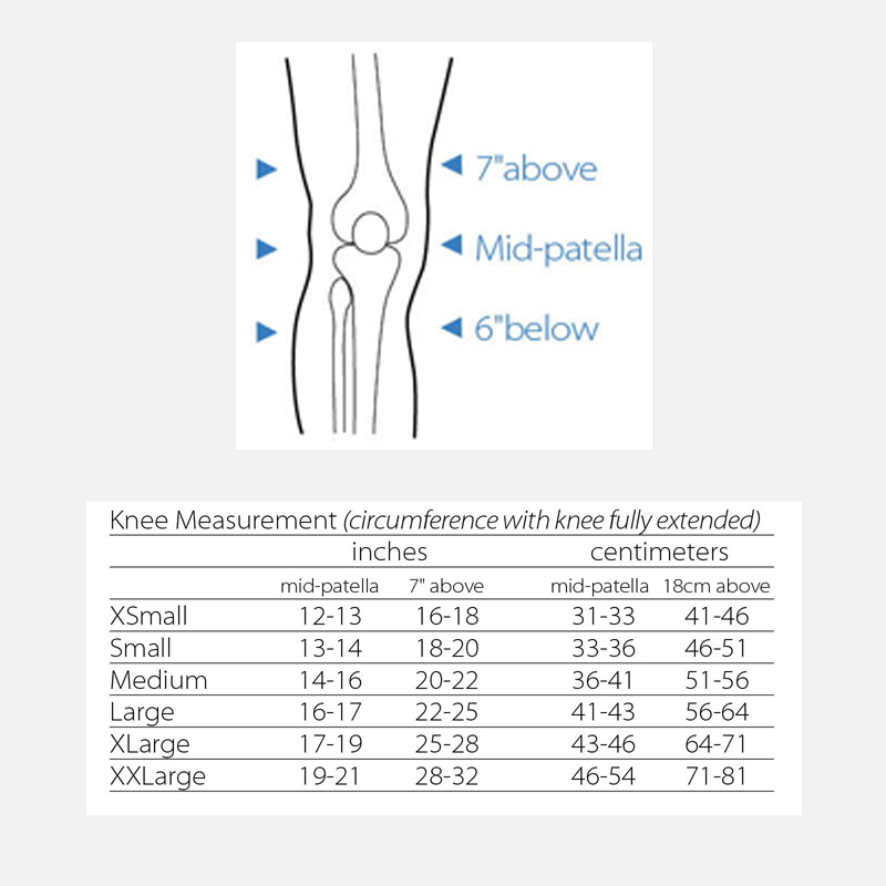 #1 Knee Brace Undersleeve - BioSkin Under Skin DME-Direct